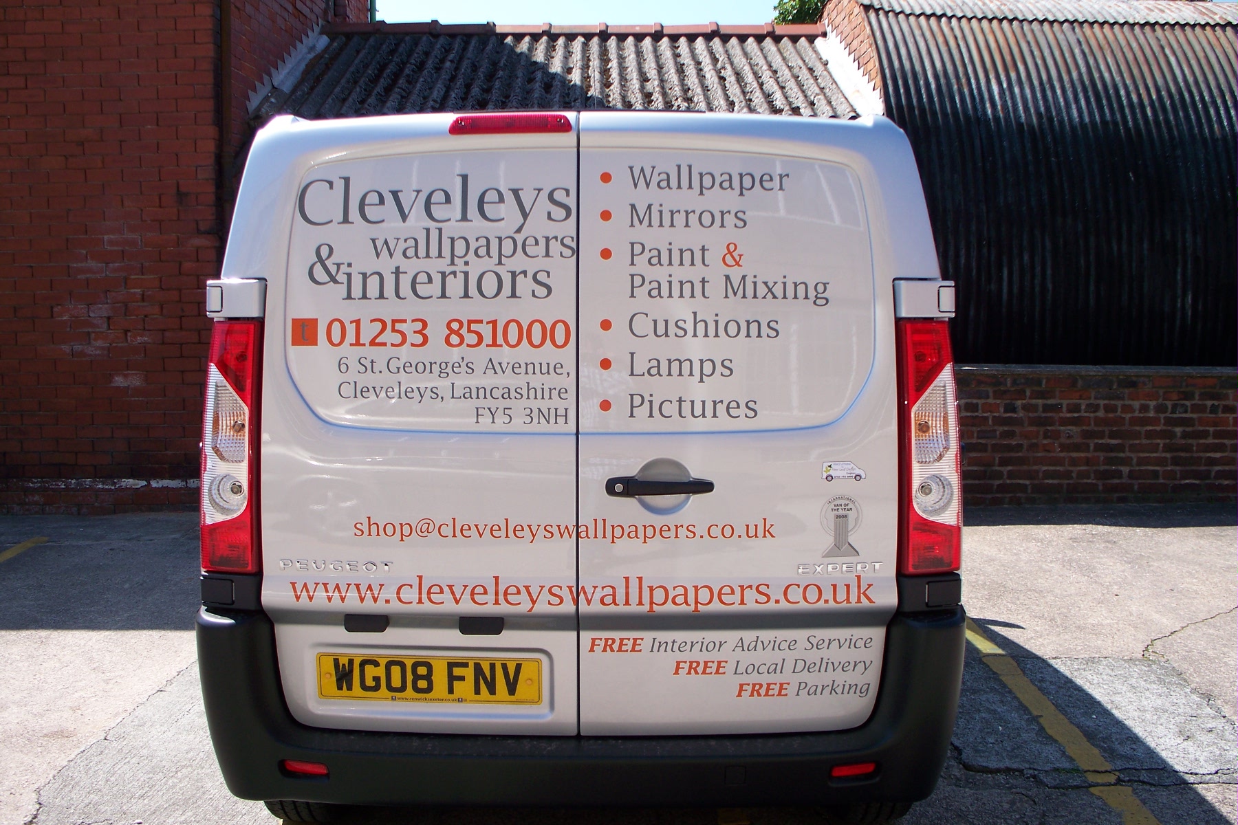 Van Graphics and lettering – Fylde Signs & Graphics