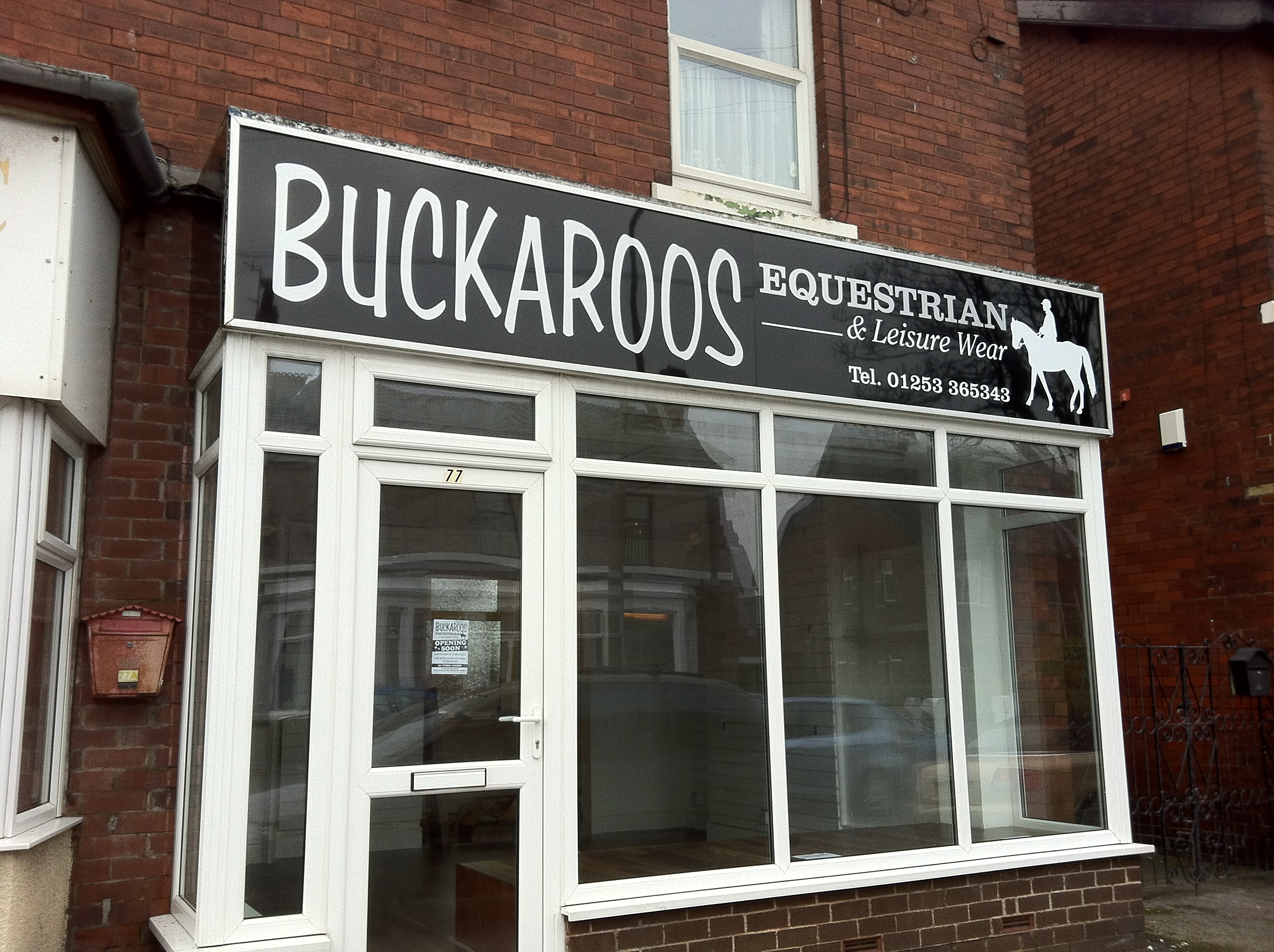 Sign for Buckaroos – Fylde Signs & Graphics