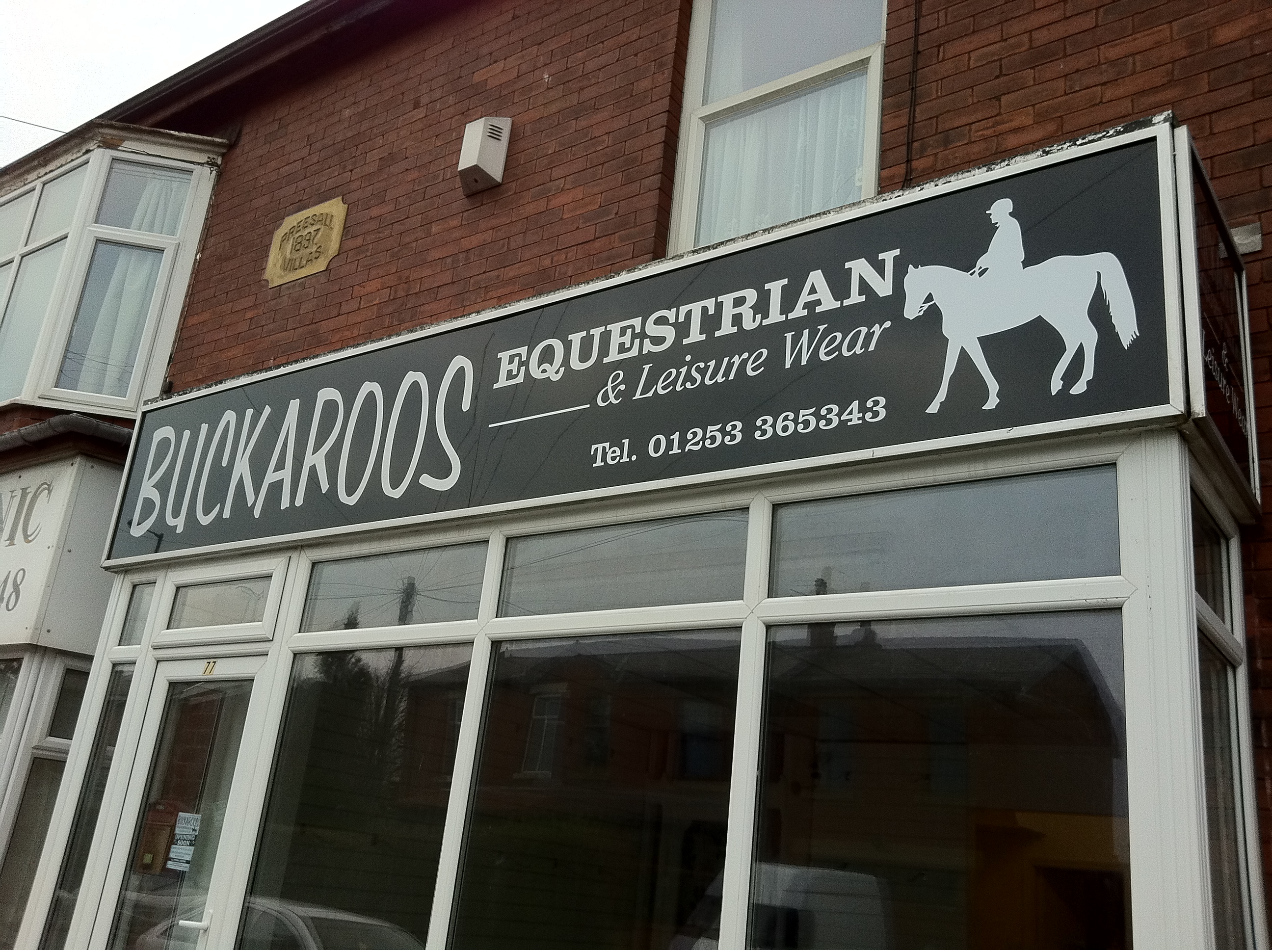 Sign for Buckaroos – Fylde Signs & Graphics