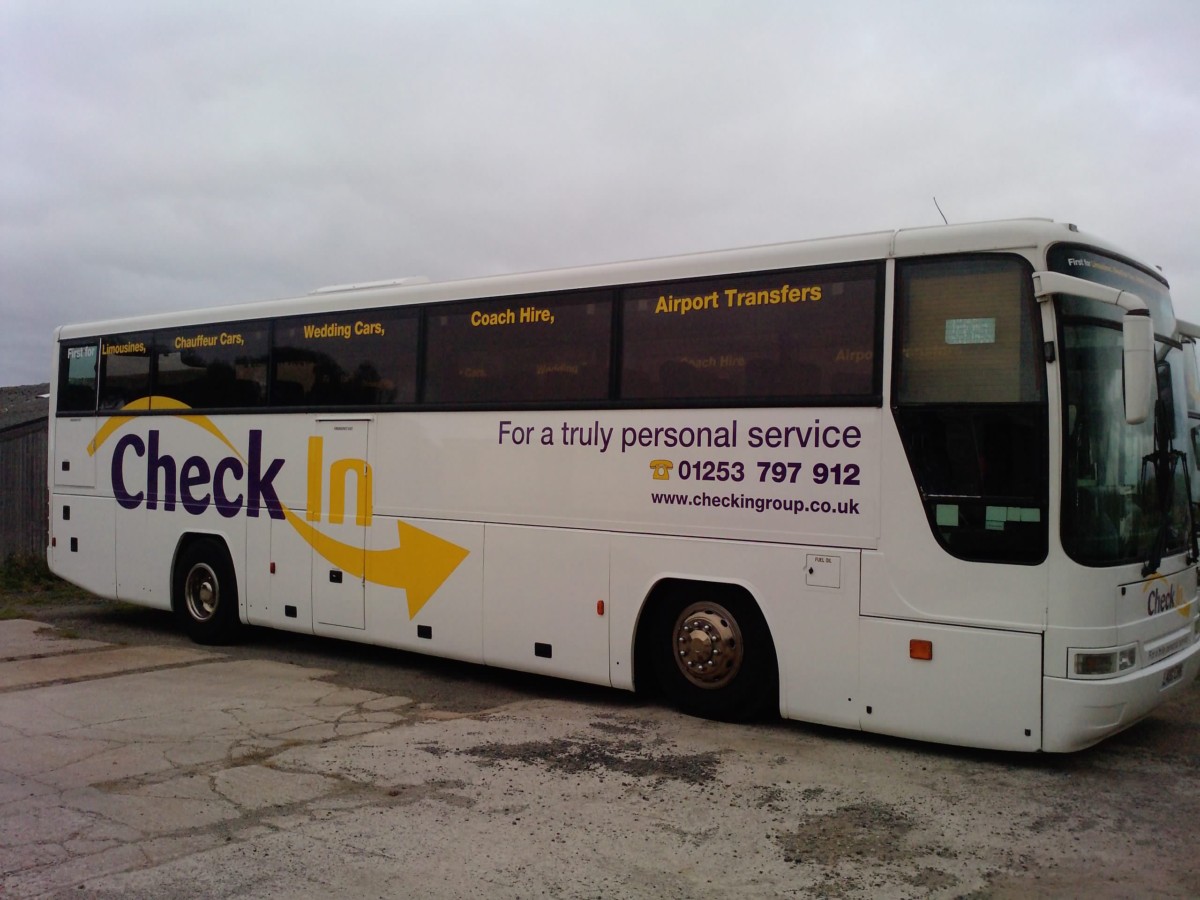 Coach Livery – Fylde Signs & Graphics